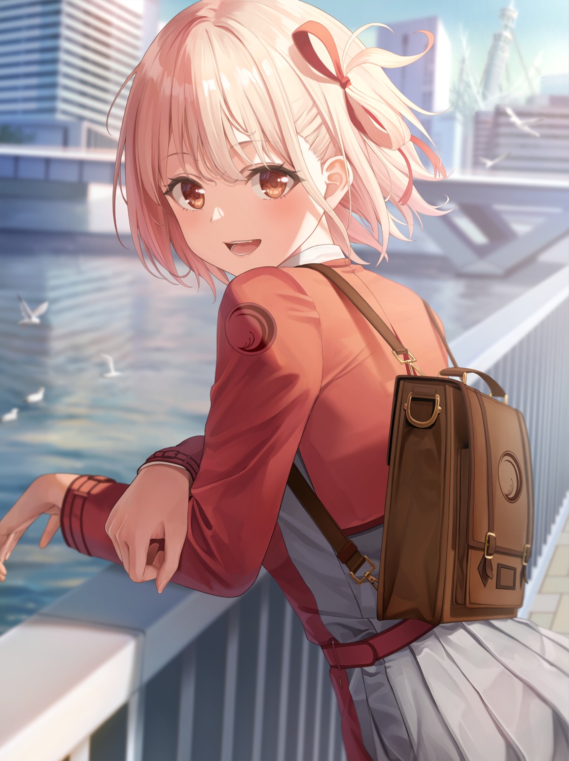 fujizarashi lycoris recoil nishikigi chisato seifuku | #1023728 | yande.re